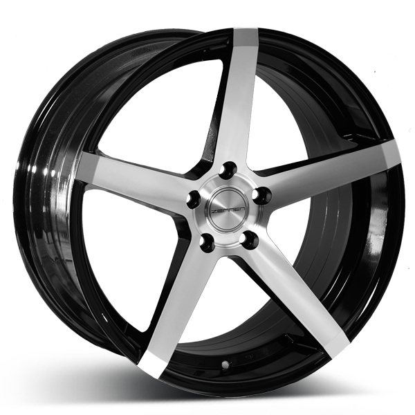 Zennen ZP6 10"X20-5/120 ET44 Black DC (700 Kg) - Dekk24.no