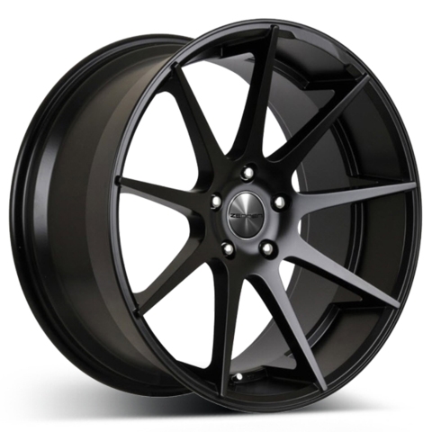 Zennen ZP8 8,5"X20-5/108 ET40 Matt Black (700 Kg) - Dekk24.no