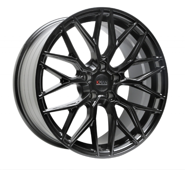 19X8,5 Khan Motorsport ZF01 5x112 ET35 / ET45 med 235/35R19 Landsail ...