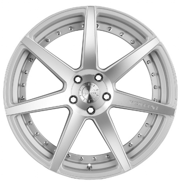 Vertini Dynasty 8,5"X19-5/120 ET42 Silver (690 Kg) - Dekk24.no